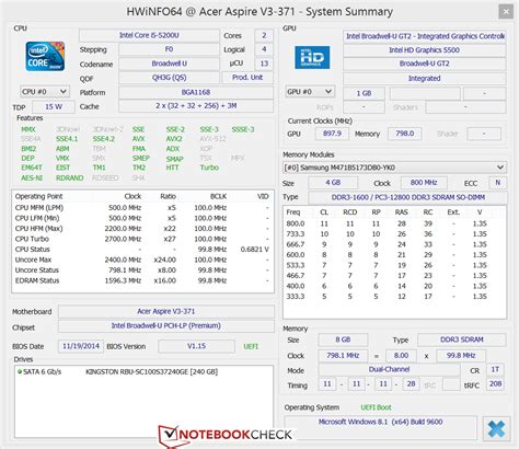Acer Aspire V Notebook Review Notebookcheck Net Reviews