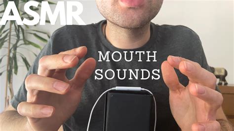 Asmr Mouth Sounds And Hand Movements Tingly Youtube