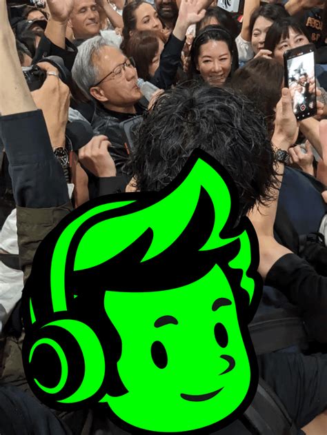 Took A Selfie With Jensen At Computex In Taiwan R Novawatchface