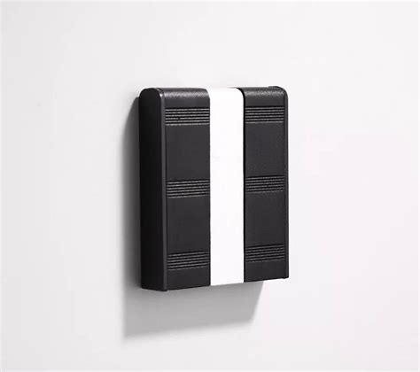 Black Invisible Hook Space Aluminum Entry Hook H Vicedeal