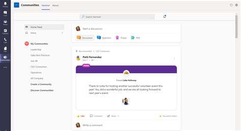 Bring Yammer Into Microsoft Teams With The Communities App Sean Mcavinue