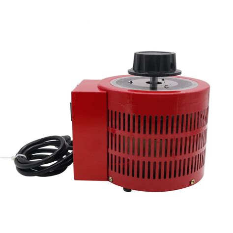 Variable Transformer Ac Voltage Regulator Input 110v Us Plug Output 0 130v 2000w Tdgc2 2km