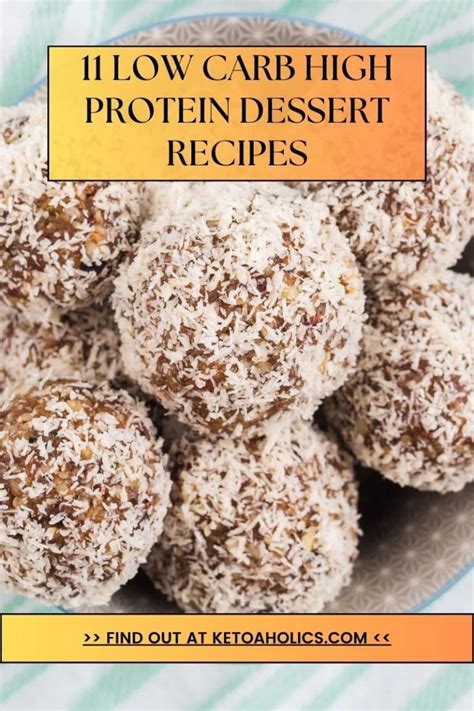Low Carb High Protein Desserts Delicious And Healthy Recipes
