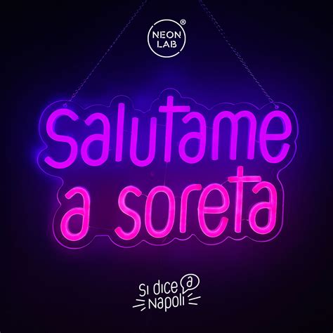 Salutame A Soreta Neon Lab