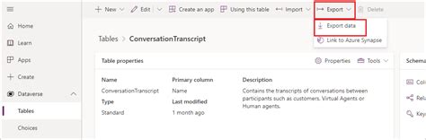 Understand Conversation Transcripts From Power Apps Microsoft Copilot Studio Microsoft Learn