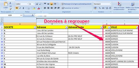Concatener Reunir 2 Contenus En 1 Seule Cellule Sur Excel