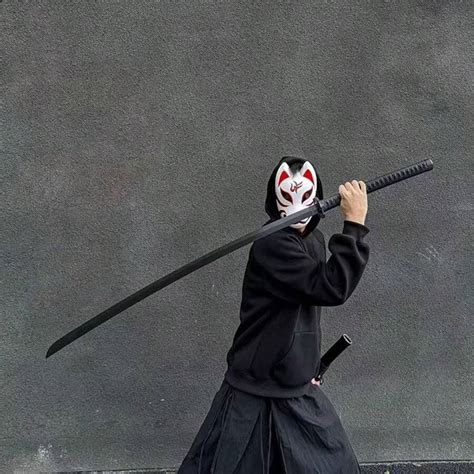 2025 New Samurai Sword Extra Long 40 Inch Sword Sword Toy Cos Prop Weapon Decor Home