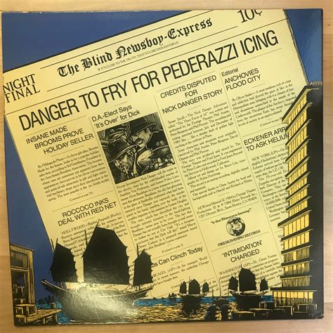 Firesign Theatre Nick Danger The Three Faces Of Al Rnlp812 Vinyl