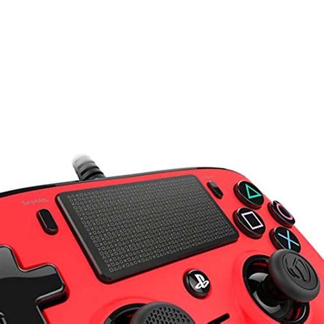 Nacon Ps4 Wired Compact Controller Red Shopingholicari Rs