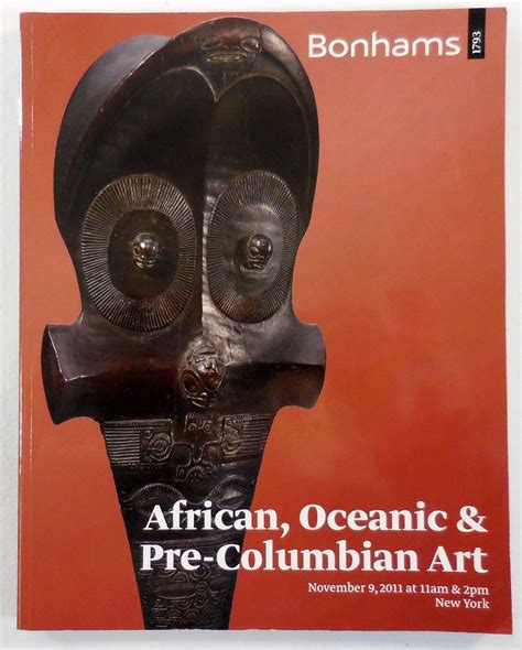 African Oceanic And Pre Columbian Art New York November 9 2011 By