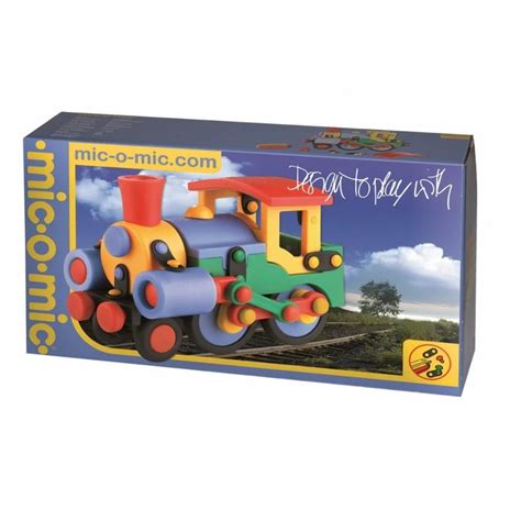 Конструктор Локомотив малък Mic O Mic Small Locomotive 089070 от