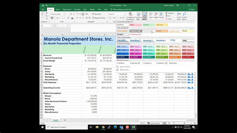Excel Module 3 Assignment Youtube