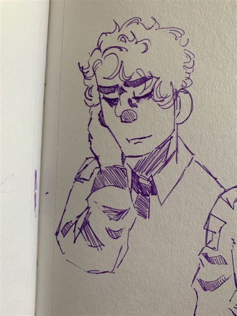 Sleepie Cop Boi Sketches Male Sketch Art