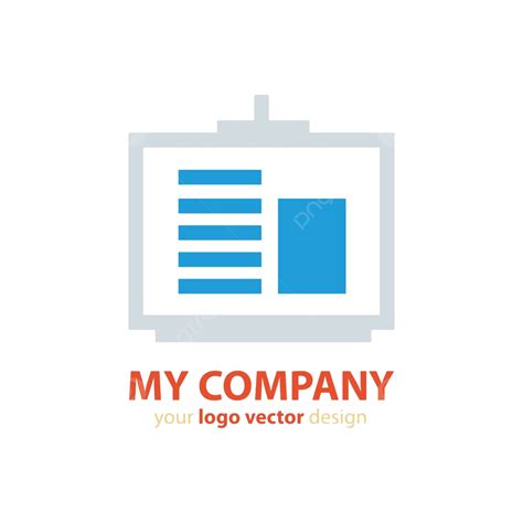 Design Presentation Logo Blueorange Color Element Analysis Result