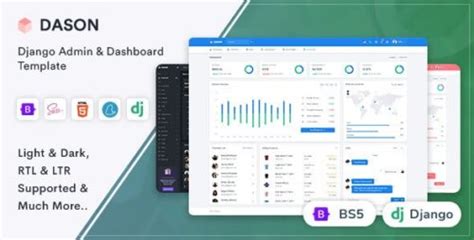 Dason Django Admin And Dashboard Template Makaz