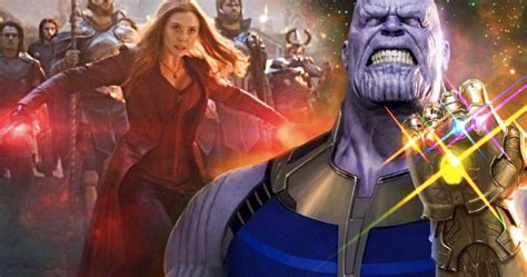 Scarlet Witch Can Defeat Thanos In One On One Fight Insists Marvel Boss