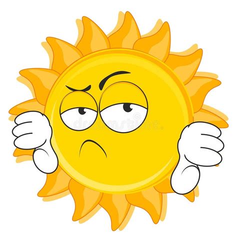Yellow Sun Cartoon Stock Illustration Illustration Of Color 226681968