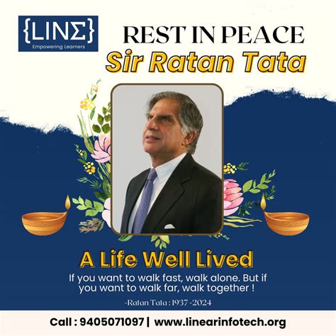 Linear Infotech On Linkedin Ratantata Legacyofleadership Innovation