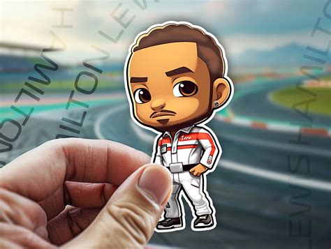 Lewis Hamilton Sticker Formula 1 Motorsport Sticker F1