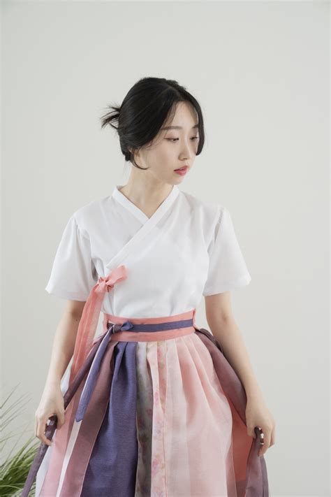 [6月] 반팔 저고리 고름 교체