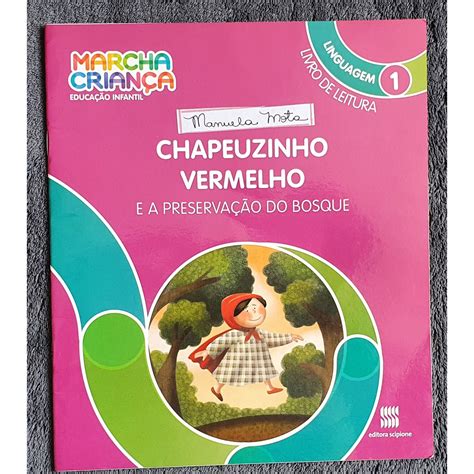 LIVRO CHAPEUZINHO VERMELHO E A PRESERVAÇÃO DO BOSQUE Shopee Brasil