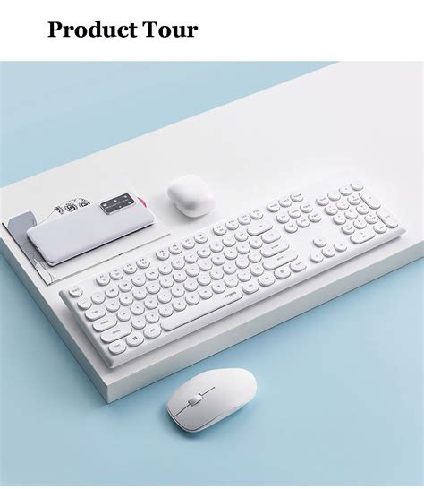 Rapoo X260x260s Slim Wireless Keyboard And Mouse Set With Round Accurate Scissor Key Structure