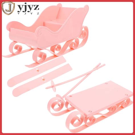 Sled Candy Bowl Christmas Table Decor แขวนเครื่องประดับต้นไม้งานรื่นเริง Yjyouzhang Shopee