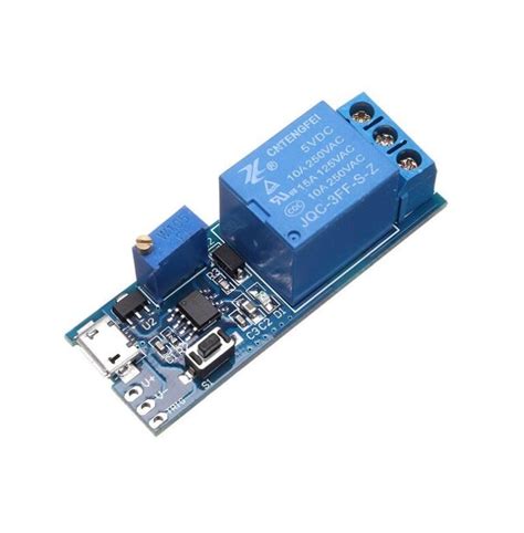 Módulo Timer Con Disparo Retrasado — Relevador 5~30v Sandorobotics