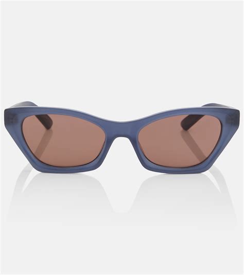 Diormidnight B1i Cat Eye Sunglasses In Blue Dior Eyewear Mytheresa