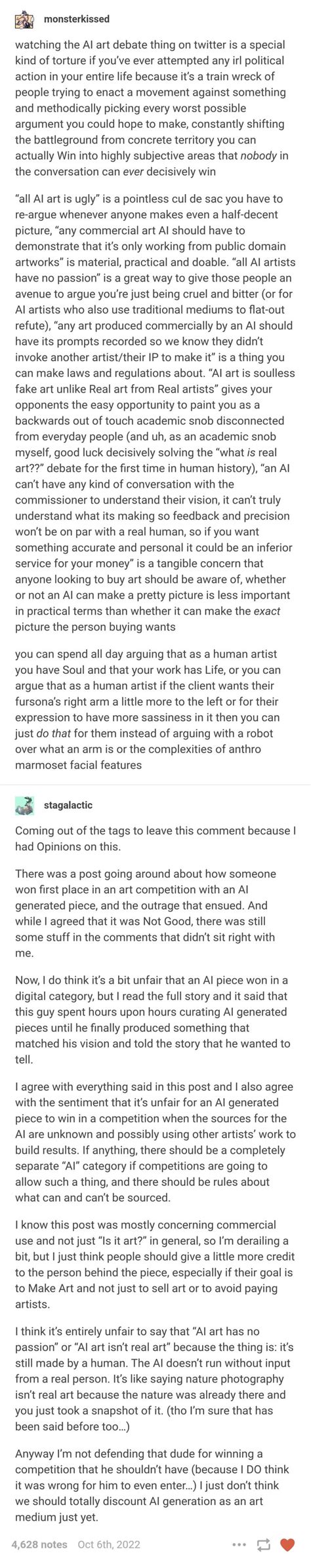 On Ai Generated Art Rcuratedtumblr