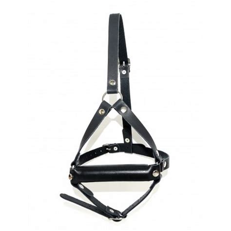 Head Gear Harnessleather Mouth Gag Bdsm Mouth Gag Bodybdsm Etsy