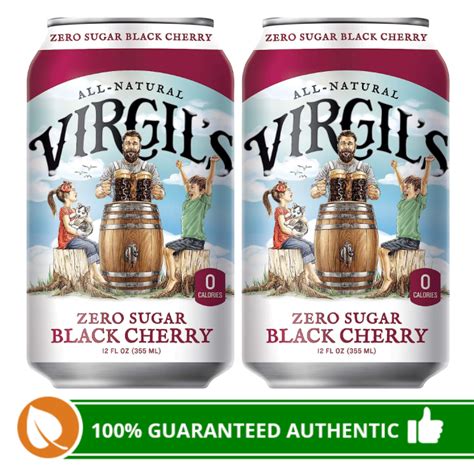 2pcs Virgils Zero Sugar Black Cherry 355ml Lazada Ph