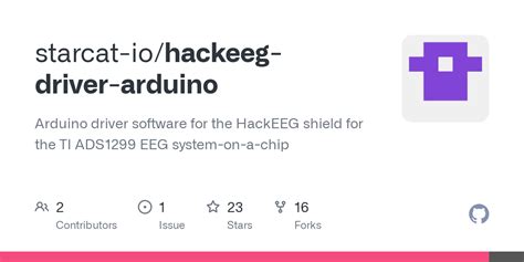 Github Starcat Io Hackeeg Driver Arduino Arduino Driver Software For
