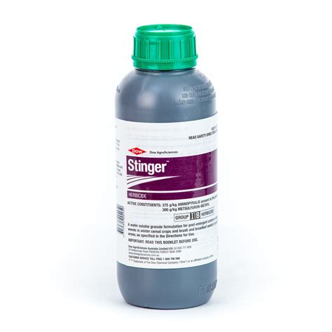Stinger Herbicide Aminopyralid And Metsulfuron Methyl Specialist Sales