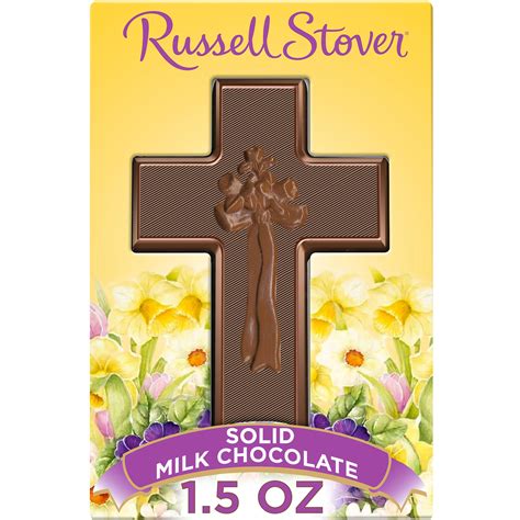 Russell Stover Solid Milk Chocolate Cross Easter Candy Shop Candy At H E B