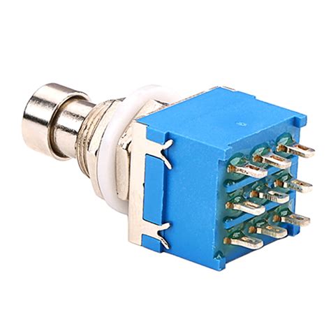 Guitar Switch 9 Pin Guitar Effects Switch Pedal Foot Switch Metal