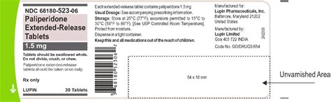 Paliperidone Package Insert