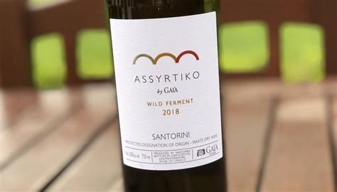 Gaia Wild Ferment Assyrtiko 2018 Santorini Greece Jamie Goodes Wine