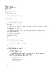 Implementing A MinHeap Data Structure In C For Efficient Course Hero