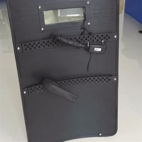 One Handle Uhmwpe Ballistic Shield With Lights Buy Ballistic Shield