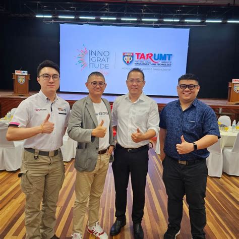 Boon Chow Ang Bc Ang On Linkedin Collaborating With Tarumt To Equip