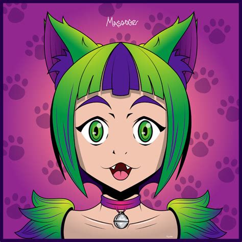 Cat Girl By Masooge On Newgrounds