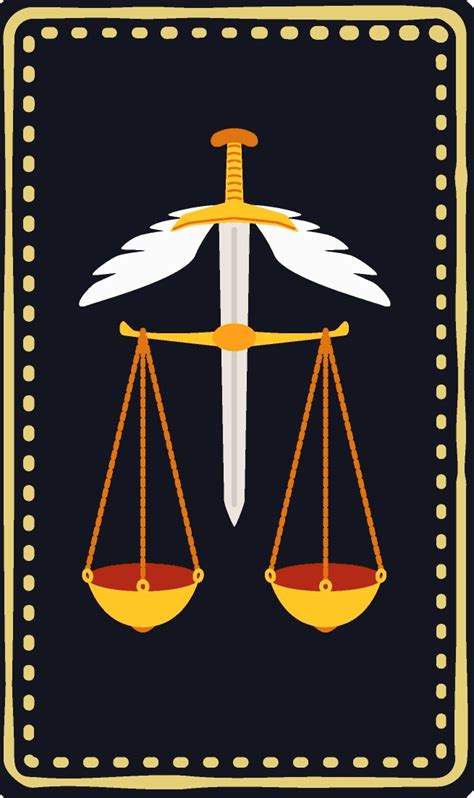 Justice Yes Or No Tarot Card Meaning Elfabetical