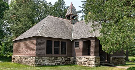 Joseph Lyman Silsbees Unity Chapel And Surrounding Graveyard Urban