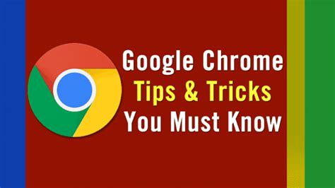 20 Best Google Chrome Tips Tricks You Should Know