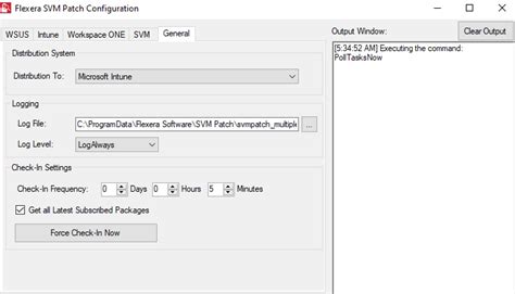 svm patch configuration