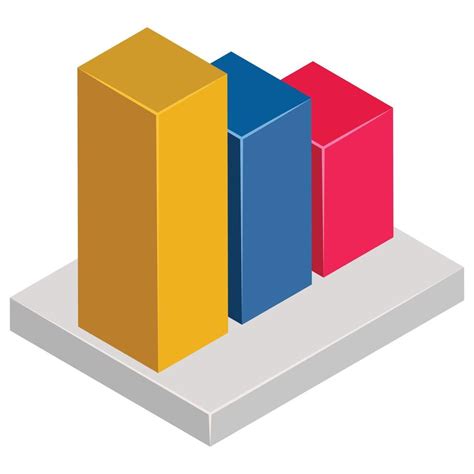 Chart Isometric 3d Illustration 17043356 Vector Art At Vecteezy