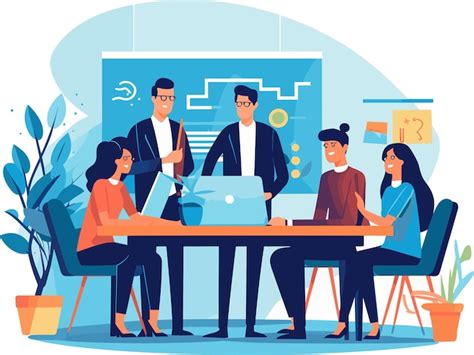 Premium Vector Digital Marketing Concept Flat Design Illustration