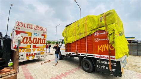 Kasana Dj Ristal Full Setup Kawad Yatra 2024 Haridwar Kasana Dj 40