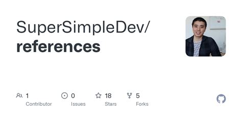 Referencesgithub Pages Referencepdf At Main · Supersimpledevreferences · Github